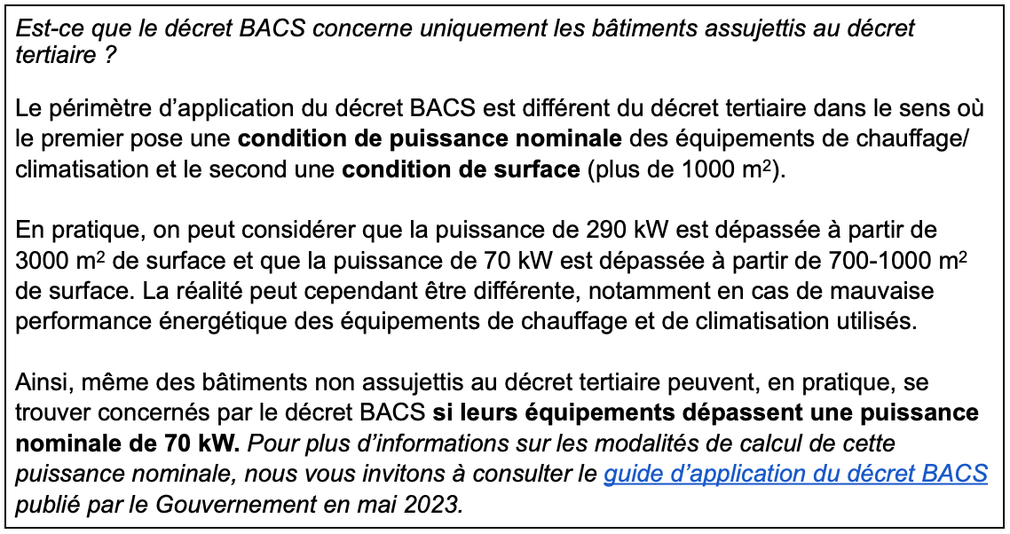 Décret BACS : quels impacts sur l’immobilier tertiaire ? | Aegilim